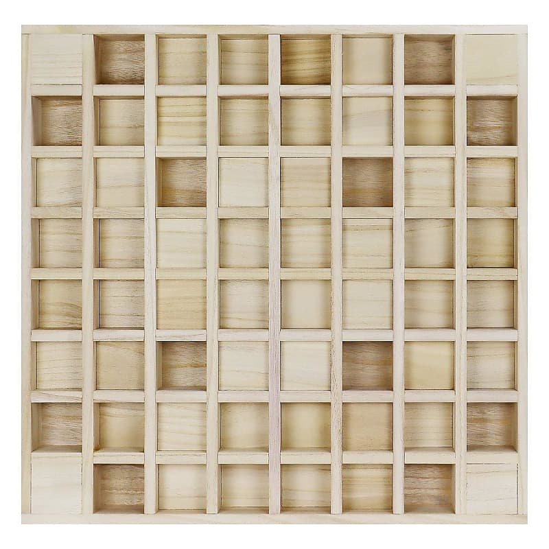 Wood Sound Diffuser - 24 X 24 X 2.8 Inches Thick Acoustic | Reverb