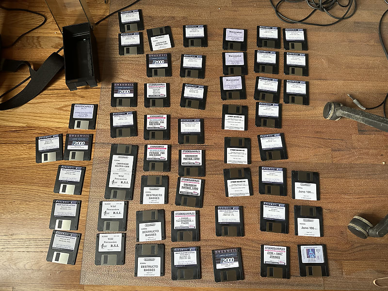 Kurzweil K2000 series sample library (52 disks) K2000 series | Reverb