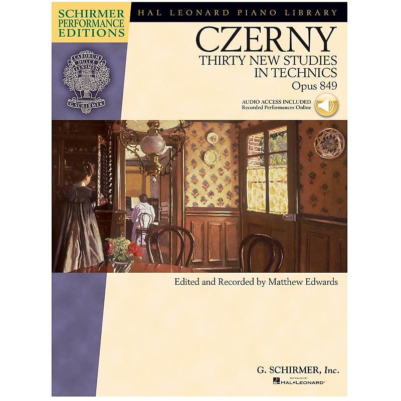Carl Czerny - Thirty New Studies in Technics Book, Op. 849 | Reverb