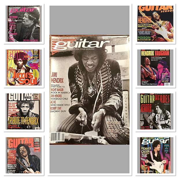 Jimi Hendrix magazine Bundle Shipped to Continental US $ 75 | Reverb