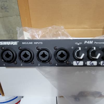 Shure P4M Personal Rackmount Mixer | Reverb