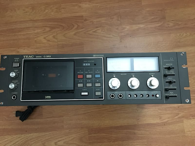 TEAC C-3RX Cassette Deck. (free shipping) | Reverb