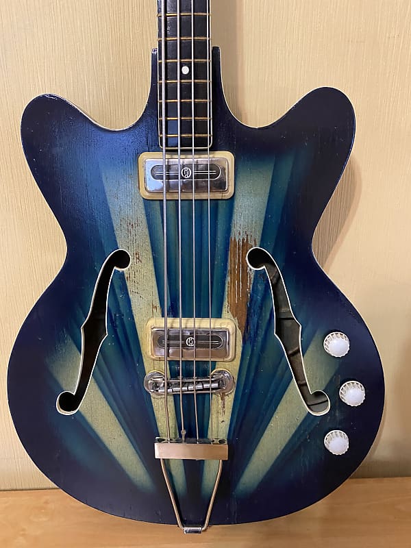 Orfeus Orpheus Hebros Bass Guitar Vintage 1970 | Reverb