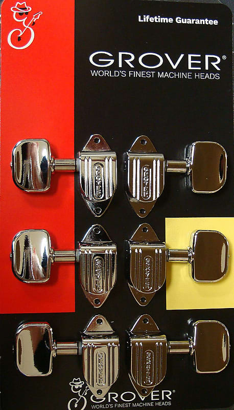 Grover 152C Full Size Imperial Series Tuning Machines 3 +3, | Reverb