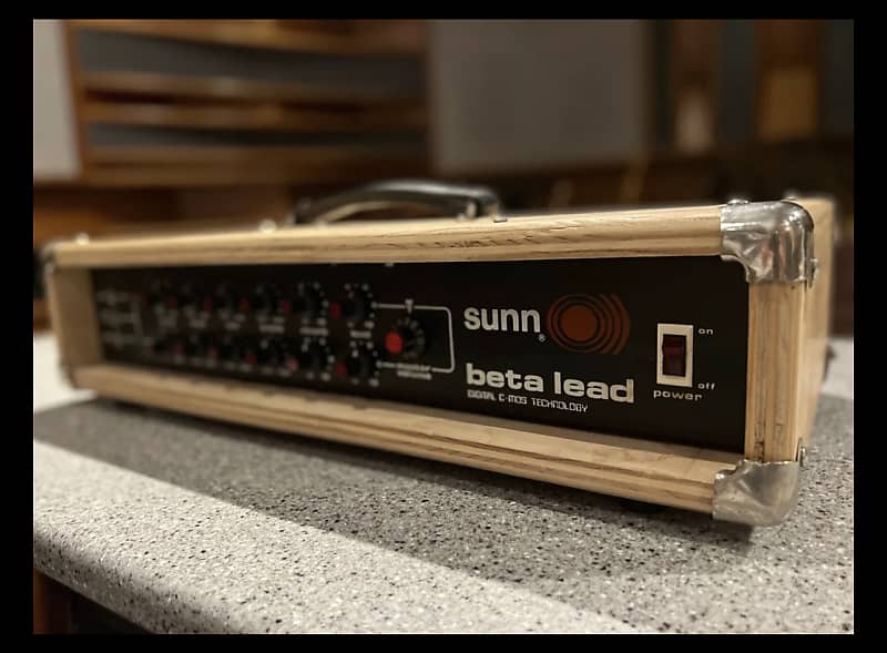 SUNN Beta Lead 1974/75 - Black - Serviced & Working - the | Reverb