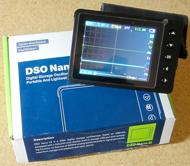 DSO Nano V3 2015 Black - Pocket oscilloscope | Reverb