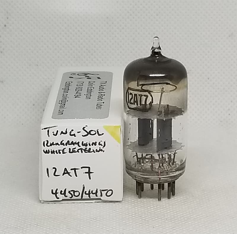 Tung-Sol 12AT7 Gray Wing-Style Plates Perfectly Balanced NOS | Reverb