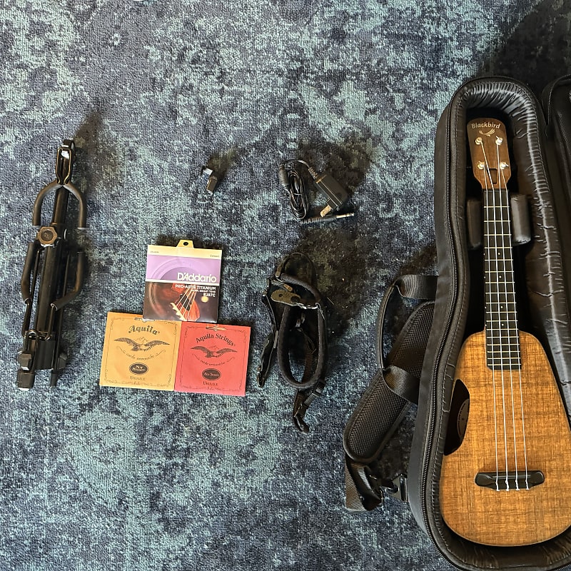 Blackbird Clara Ukulele Mid 2010s - Natural Bundle | Reverb