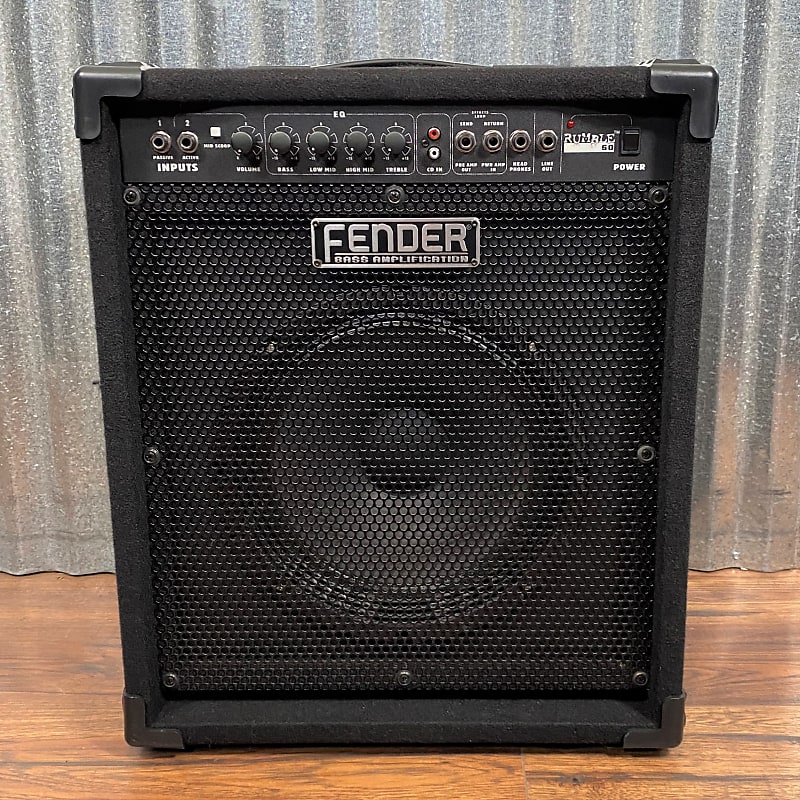 Fender Rumble 60 1x12" 60 Watt Bass Combo Amplifier Used | Reverb