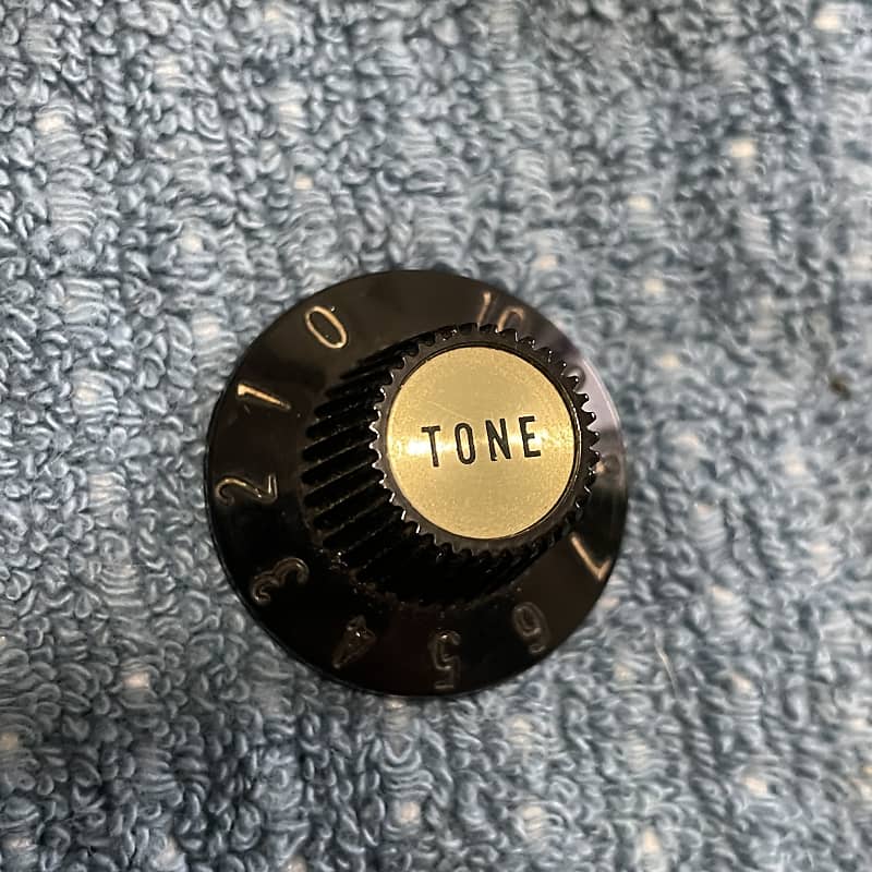 Vintage Gibson 1960s-70s Tone Knob Gold Insert VGC SG Trini | Reverb