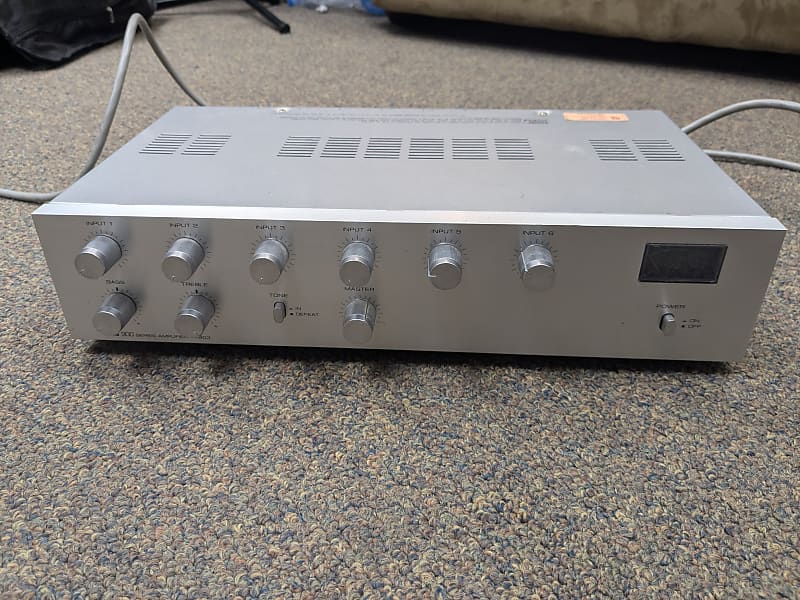 Toa 900 Series Amplifier A-903 - Silver | Reverb