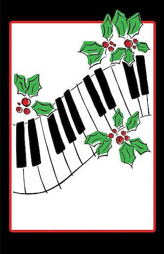 Recital Program Blanks #81 Keyboard & Holly Educational Piano | Reverb