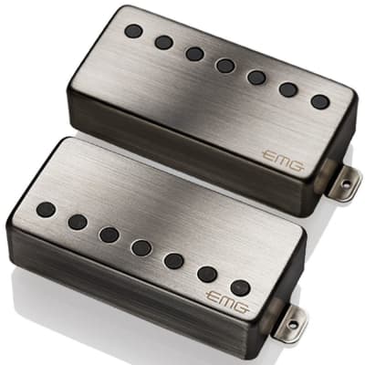EMG 57-7H/66-7H Alnico V Active 7 String Humbucker set | Reverb