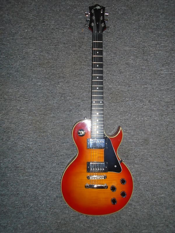 Aslin Dane Raven Cherry Sunburst w/ Soft Case | Reverb