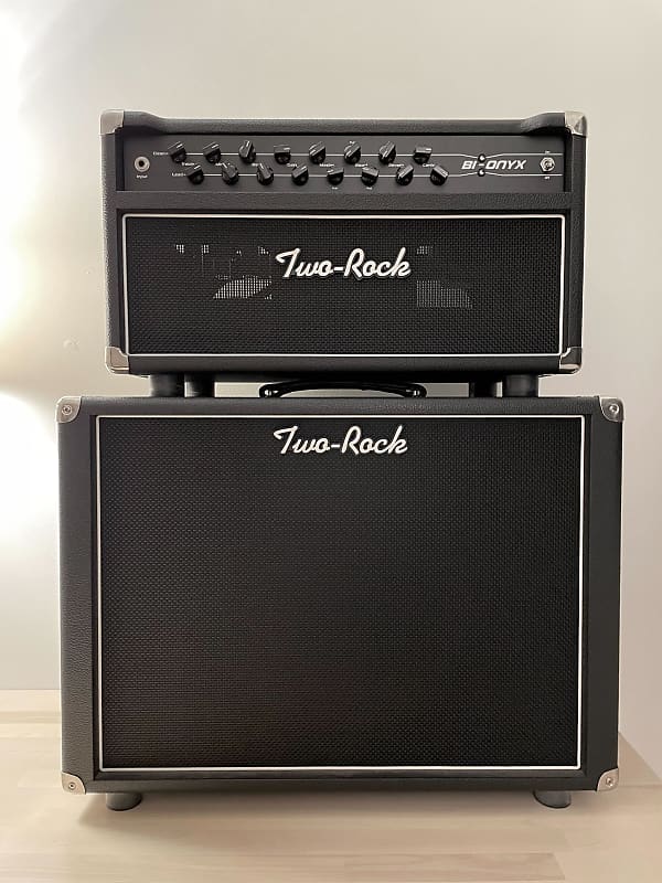 Two Rock Bi-onyx 50 Watt Head and 1x12 Cab Early 2010's. | Reverb