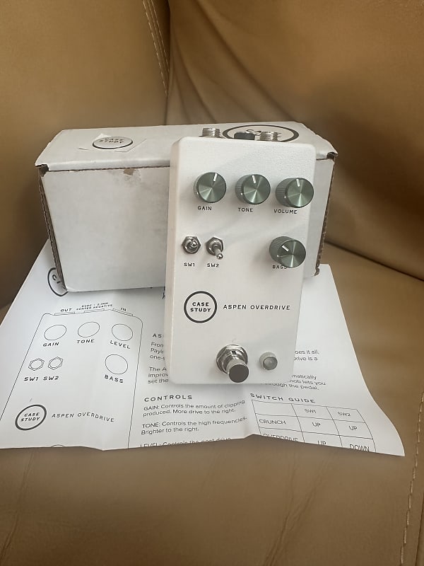 Case Study Effects Aspen Overdrive 2024 - White | Reverb