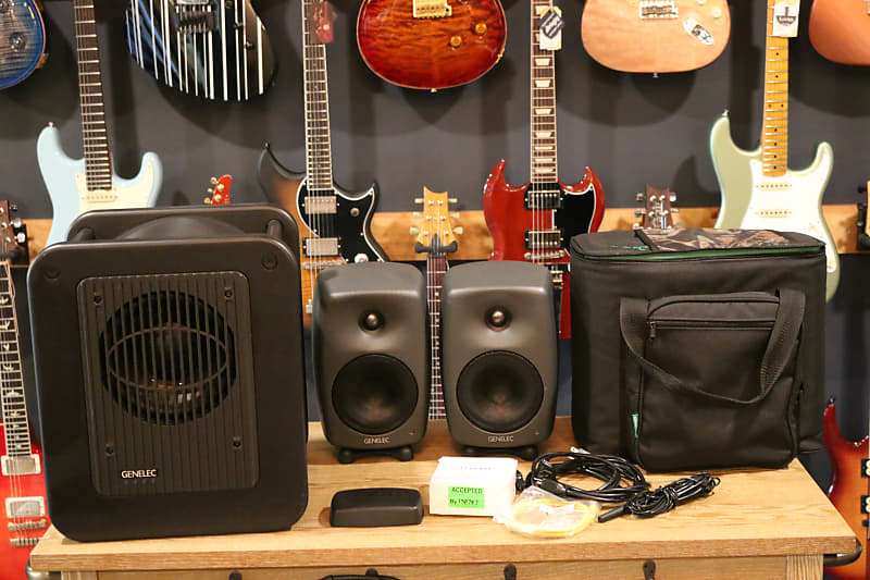 Genelec 8330A 5" Powered SAM Studio Monitor (Pair) With 7350A | Reverb