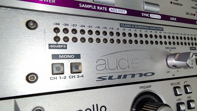 Audient Sumo 16 Channel Summing Mixer | Reverb