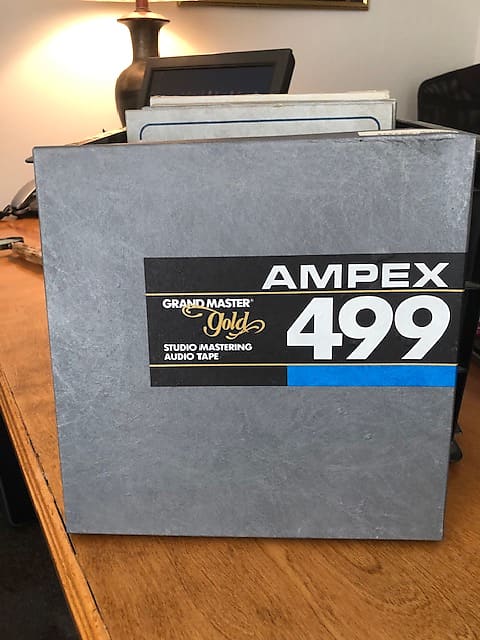 Ampex 499 1/2" audio tape 1990s | Reverb