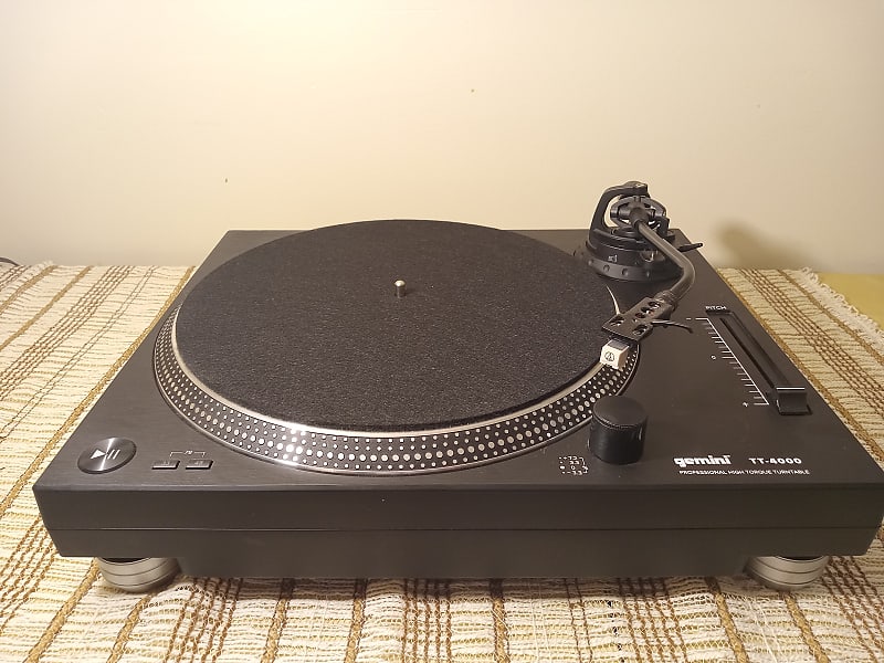 Gemini TT-4000 Professional High Torque Turntable | Reverb