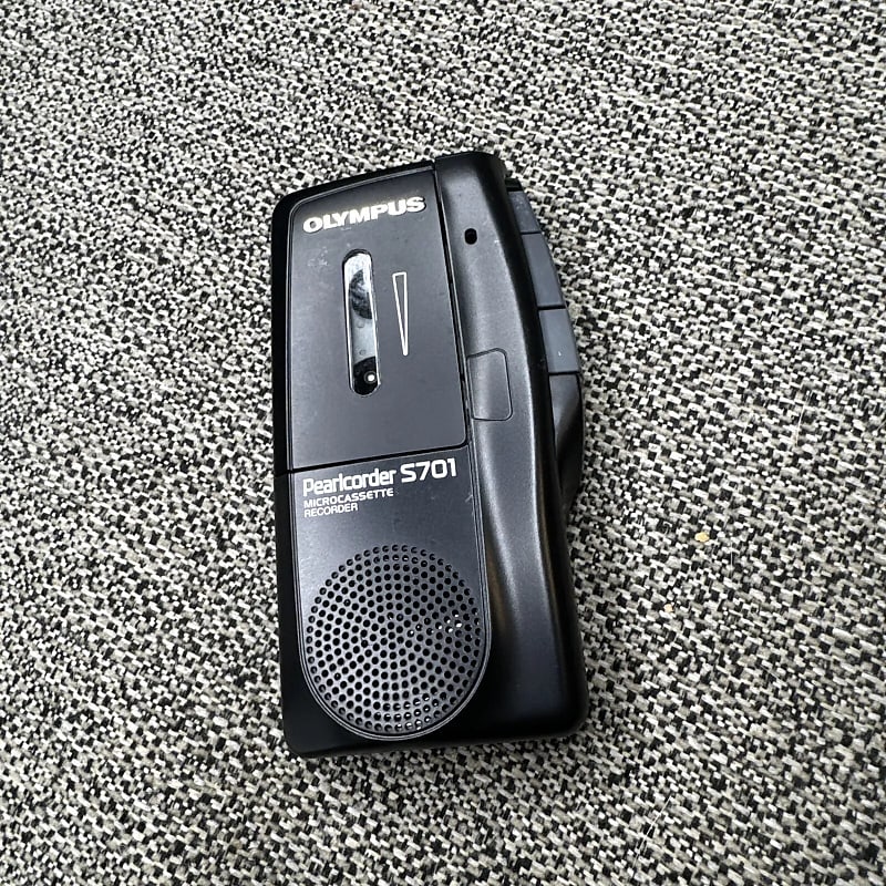 Olympus Pearlcorder S701 Handheld Cassette Voice Recorder | Reverb