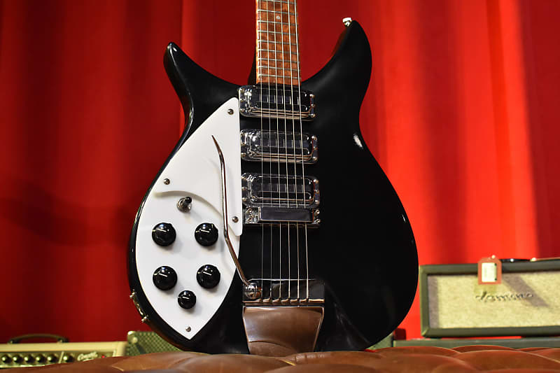 1996 Rickenbacker 325 Left-Handed (Ed Sullivan) - Jetglo w/ | Reverb