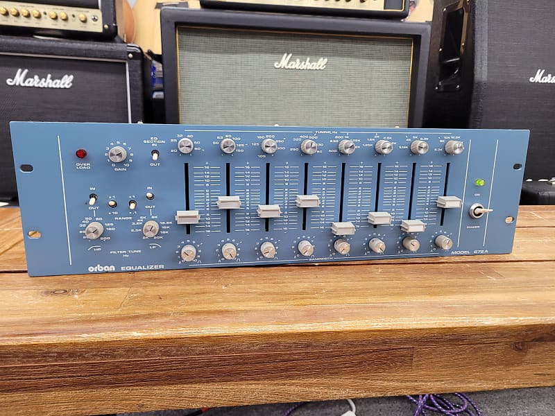 Orban Model 672A EQ Blue | Reverb