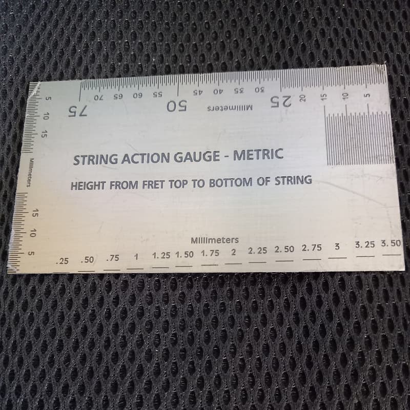 String Action Gauge Metric - Brand New - Free USA Shipping | Reverb
