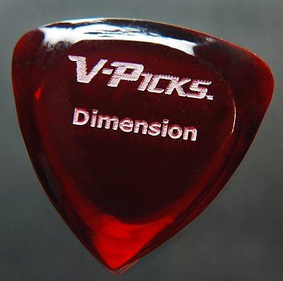 V-Picks Dimension Ruby Red | Reverb