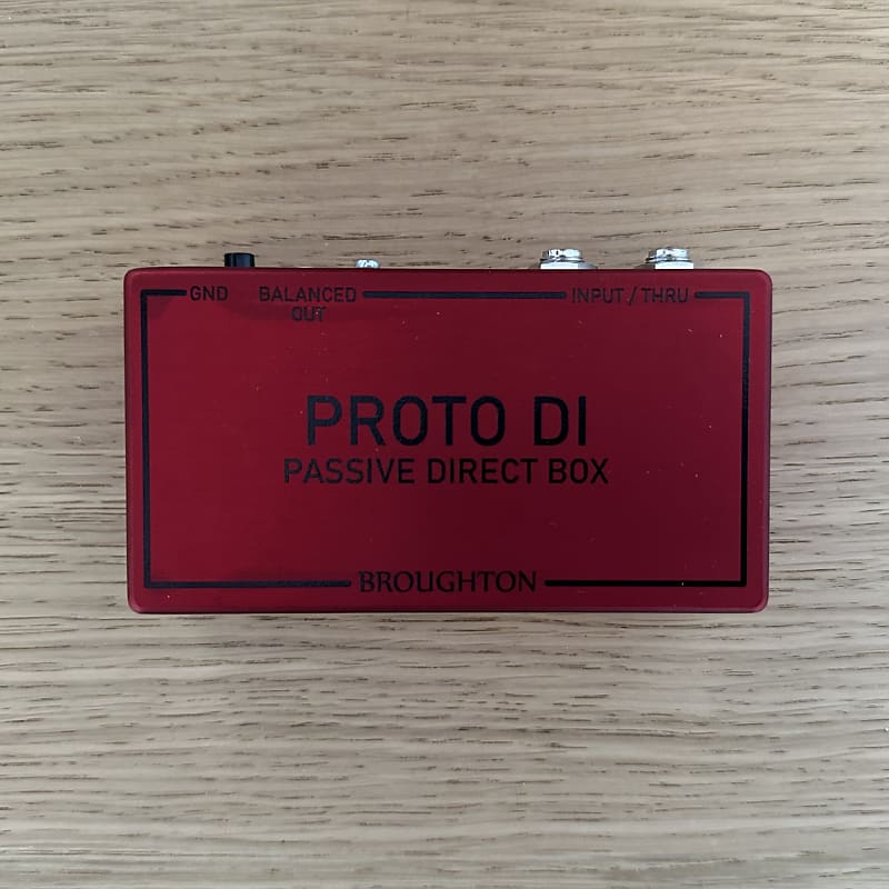 Broughton Audio - Proto DI - Excellent - Boxed | Reverb