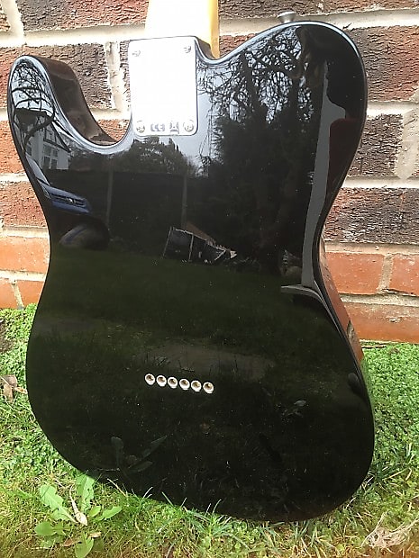 Fender Telecaster Wilko Johnson 2013 Black & Red | Reverb