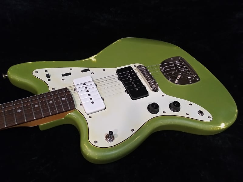 Lefty Riffs Jazzmaster - Vintage Green Relic - Left Handed | Reverb