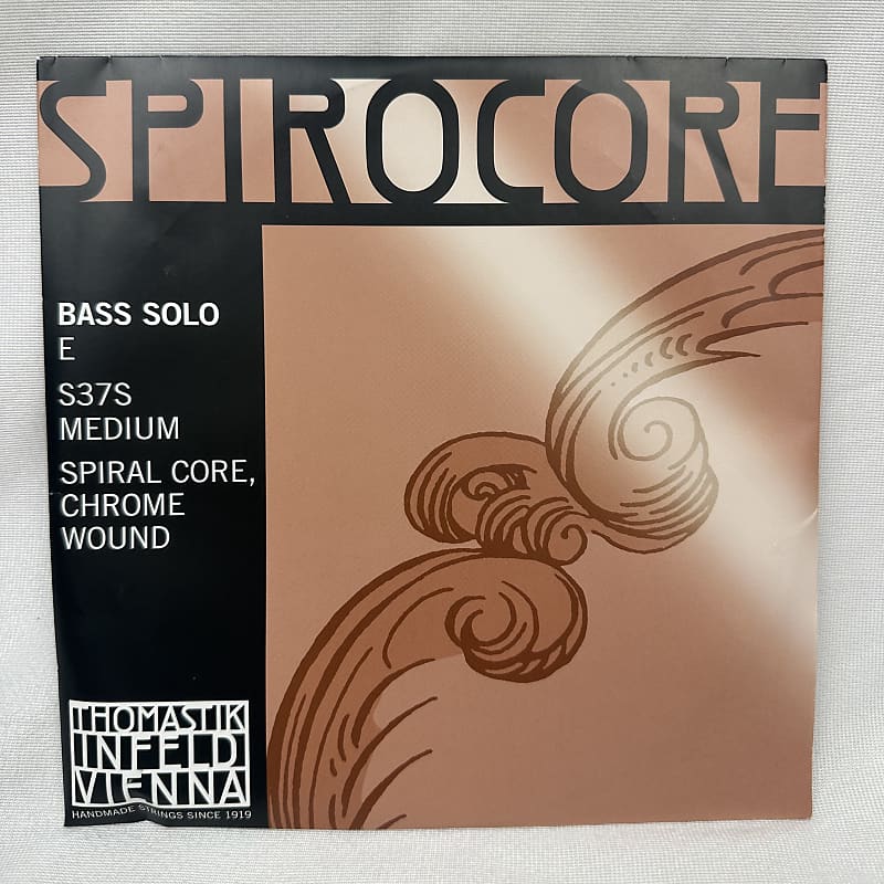 Thomastik Spirocore S37S 4/4 Medium Bass Solo E String Only | Reverb