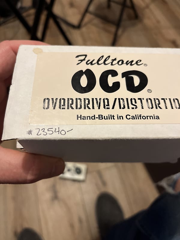 Fulltone OCD V1 Series 4 Obsessive Compulsive Drive Pedal | Reverb