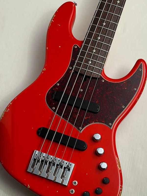 Xotic XJ-1T 5st Alder/R -Fiesta Red Medium Aged | Reverb