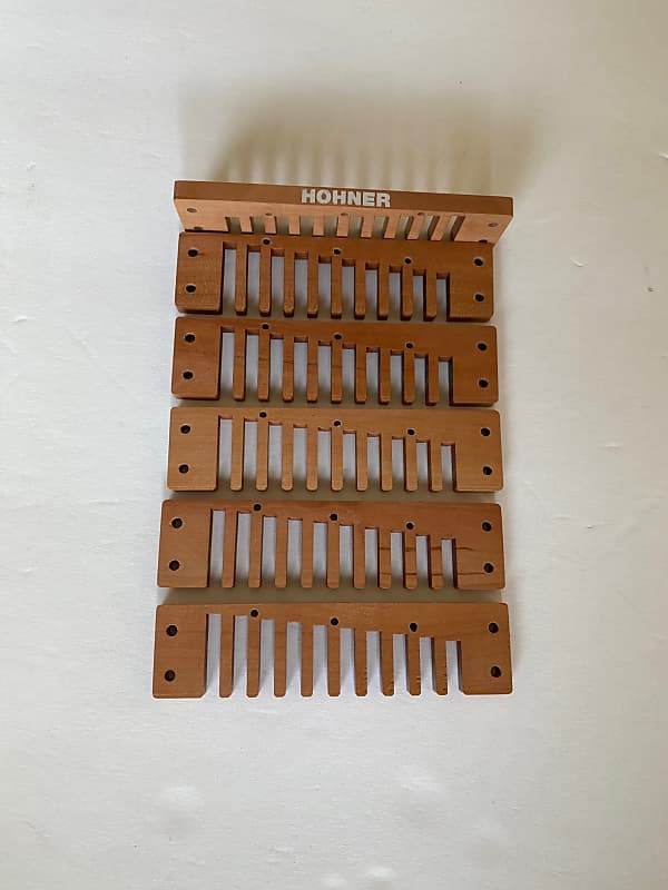 Hohner Deluxe Stock Comb (6Pack) LONG SLOT: Fits all keys. | Reverb