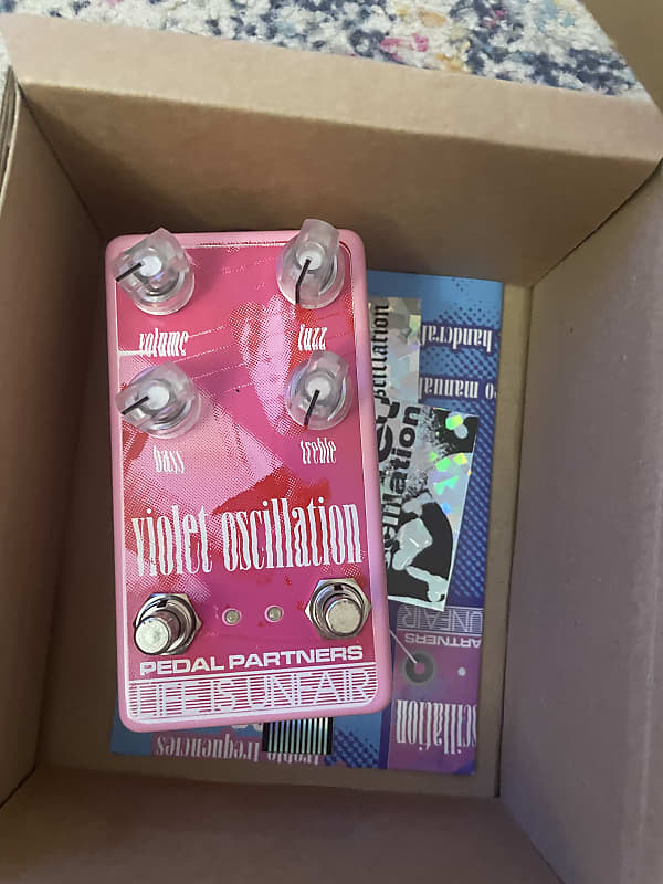Life is Unfair violet oscillation shoegaze fuzz - Pink | Reverb