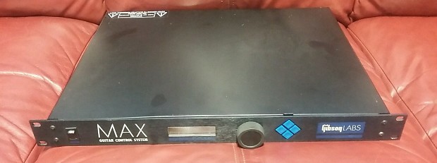 Rare Gibson Labs MAX Guitar to Midi Control System Rack Unit | Reverb