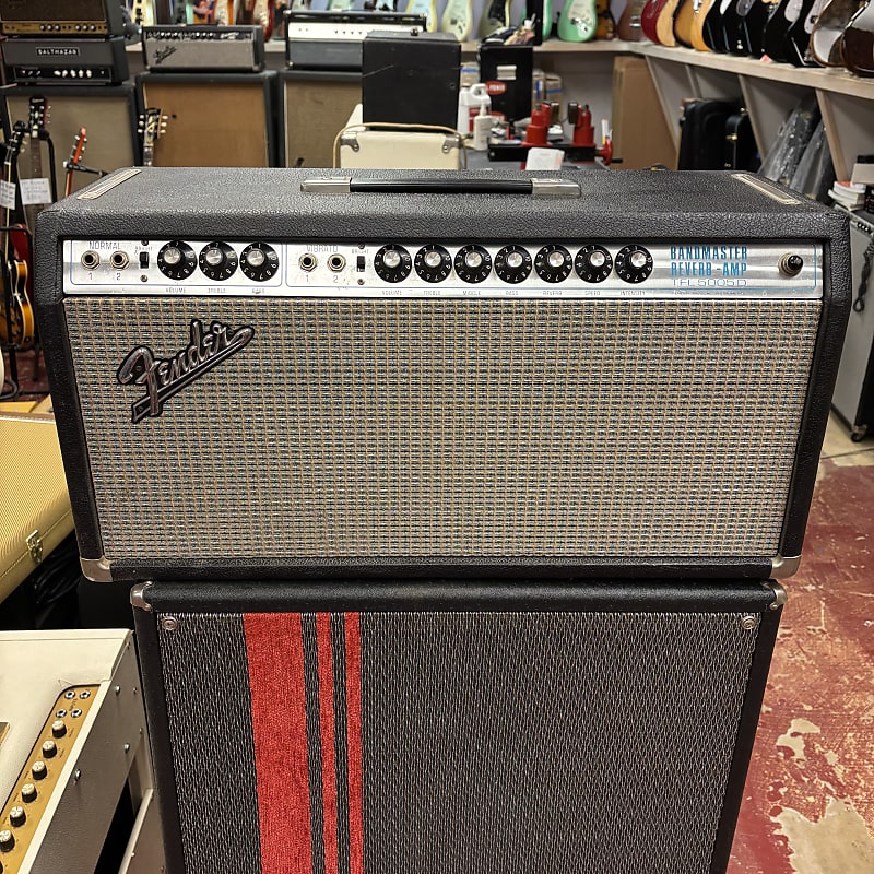 1971 Fender Bandmaster Reverb 2-Channel 40-Watt Guitar Amp | Reverb