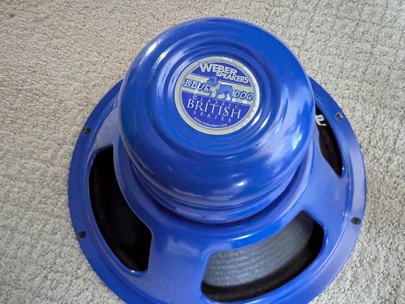 Weber Blue Dog 12 inch alnico 16 ohm 30 watt | Reverb