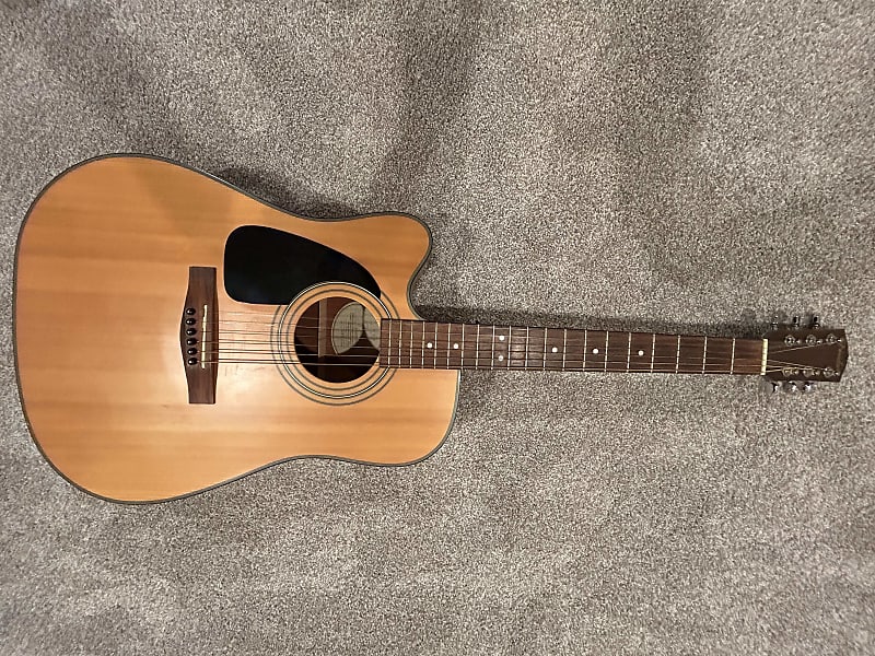 Fender DG-10CELH NS - Natural Early 2000s - Spruce | Reverb