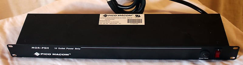 Pico Macom MOR-PSH 10 Channel power supply | Reverb