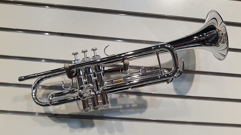 Benjamin Adams TP100 Silver-Plate Trumpet (King of Prussia, | Reverb