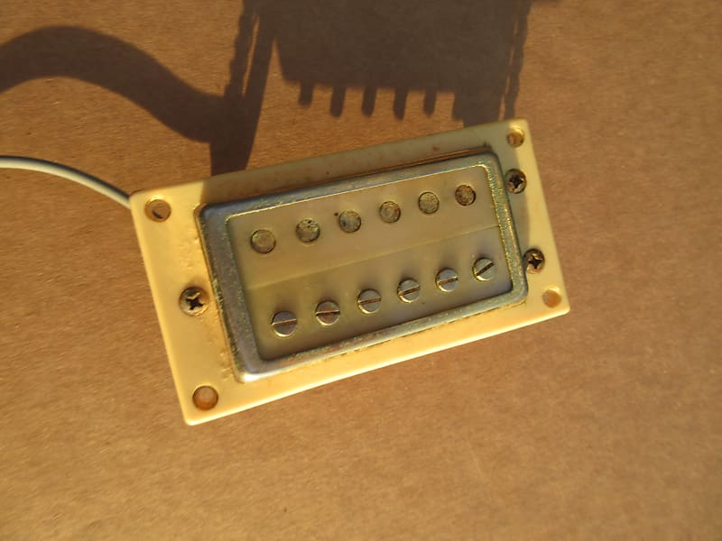 Vintage 1970s Univox Humbucker Guitar Pickup With Ring Ripper | Reverb