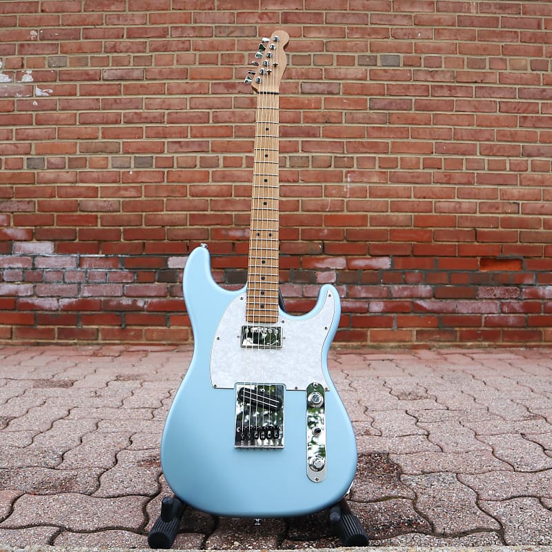 Warmoth Hybrid Strat - Blue | Reverb