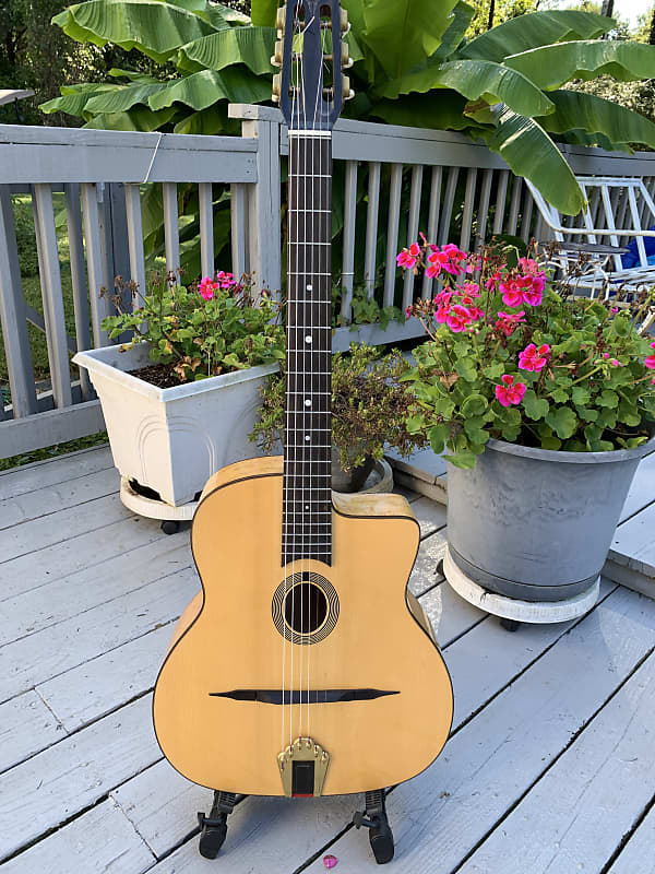 Altamira Gypsy Jazz Guitar Altamira TB Birdseye Maple | Reverb