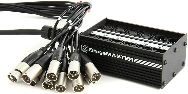 Pro Co SMA0804FBX-150 SMA Series 8x4 Stage Snake with XLR | Reverb