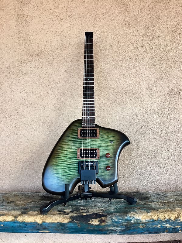 Canton Custom Instruments KV Model 2019 Black & Green burst | Reverb