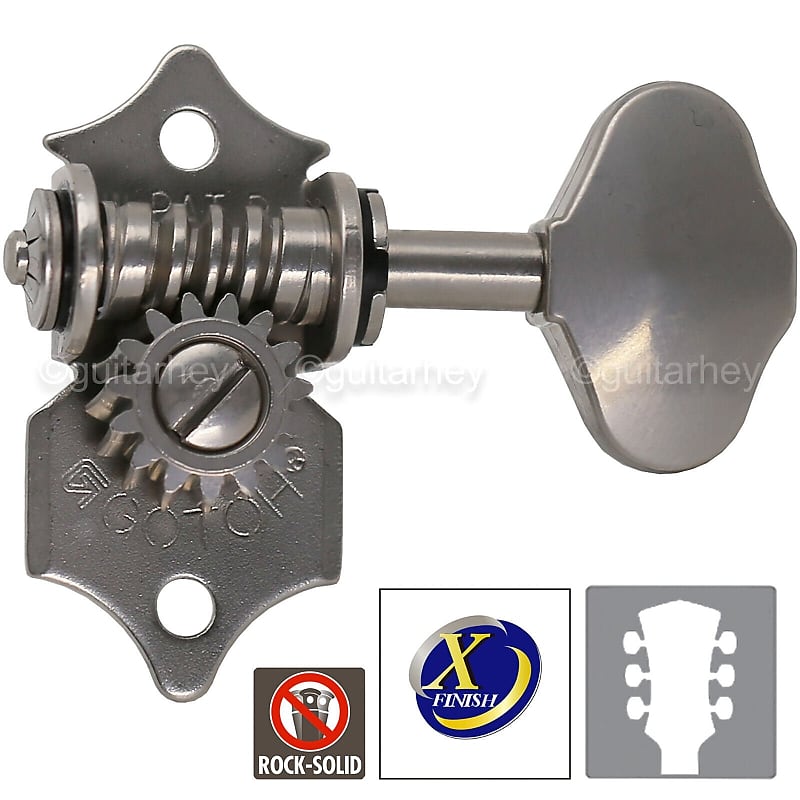 NEW Gotoh SE700-06M OPEN-GEAR Tuning SET w/ Screws 3x3 Tuners | Reverb