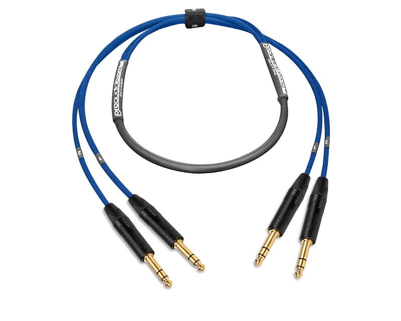 Premium 2 Channel Mogami 2930 Snake | Neutrik Gold TRS to TRS | Reverb